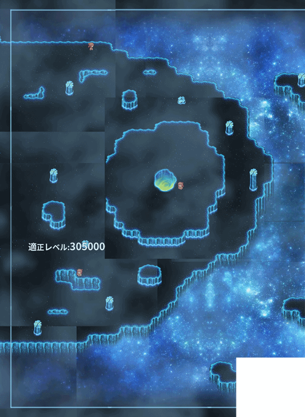 『インフレRPG』全体マップと適正レベル【ノーマルモードでマップ繋ぎ合わせ】はるのブログ